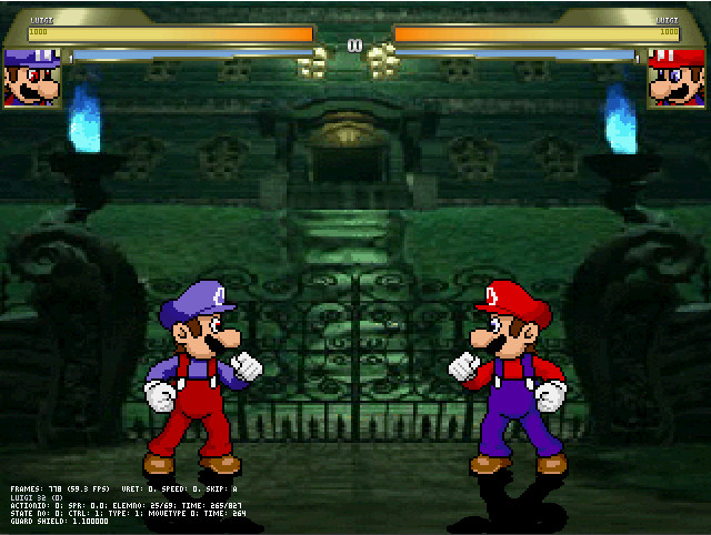 Palettes for Warner Luigi Mod for M.U.G.E.N | MUGEN Mods
