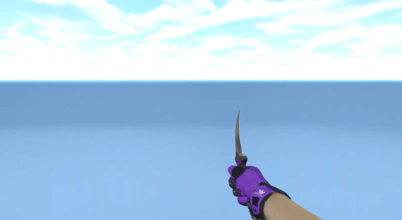 HD Textured Ultraviolet Karambit [Knife] Mod for Counter-Strike 1.6 ...