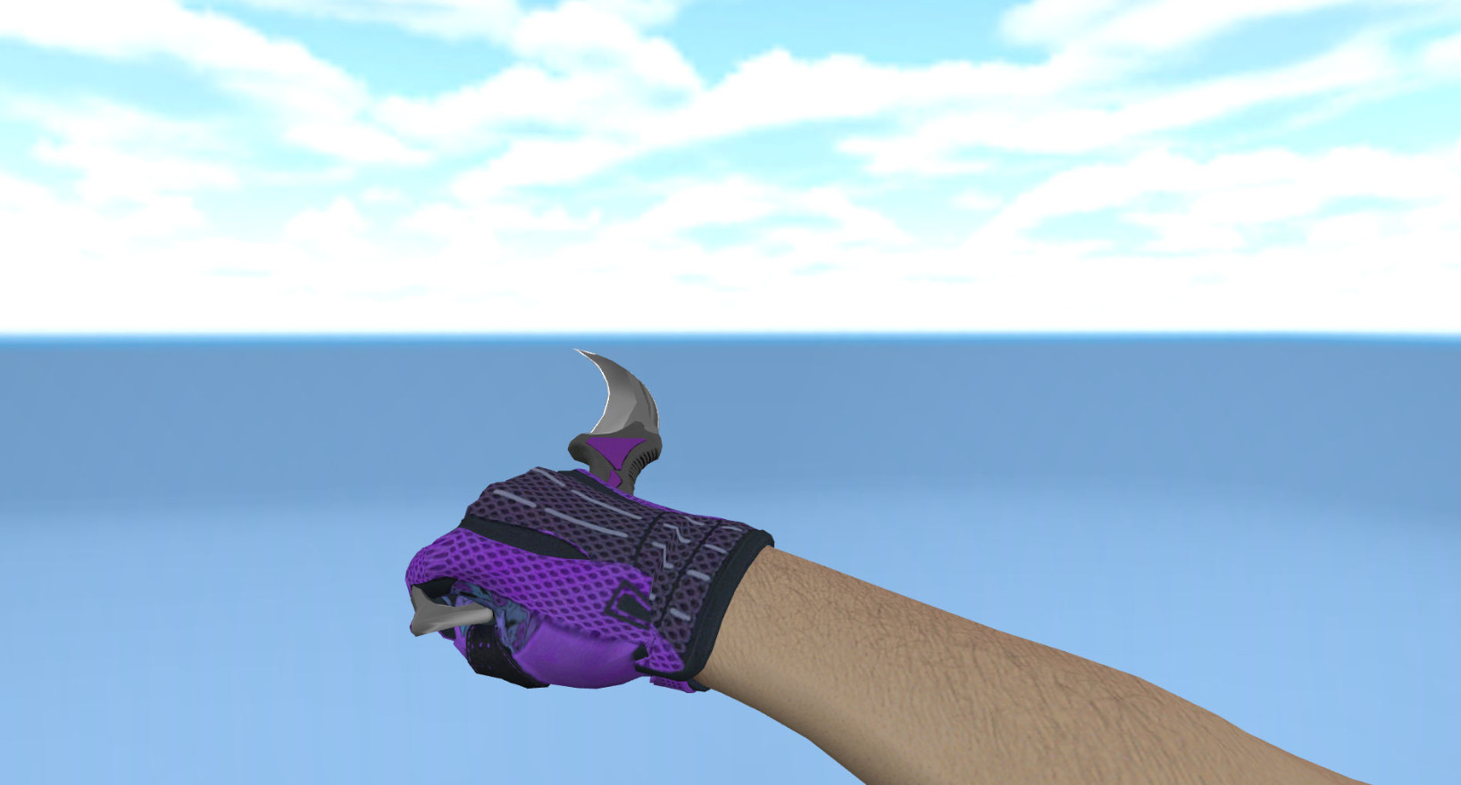 HD Textured Ultraviolet Karambit [Knife] Mod for Counter-Strike 1.6 ...