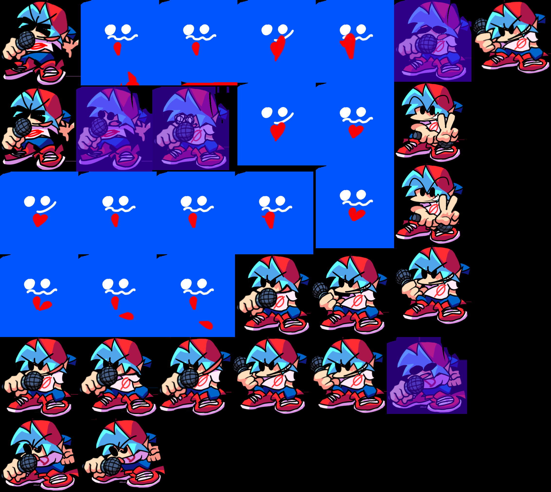 Polystation's restyled bf Mod for Friday Night Funkin' | FNF Mods