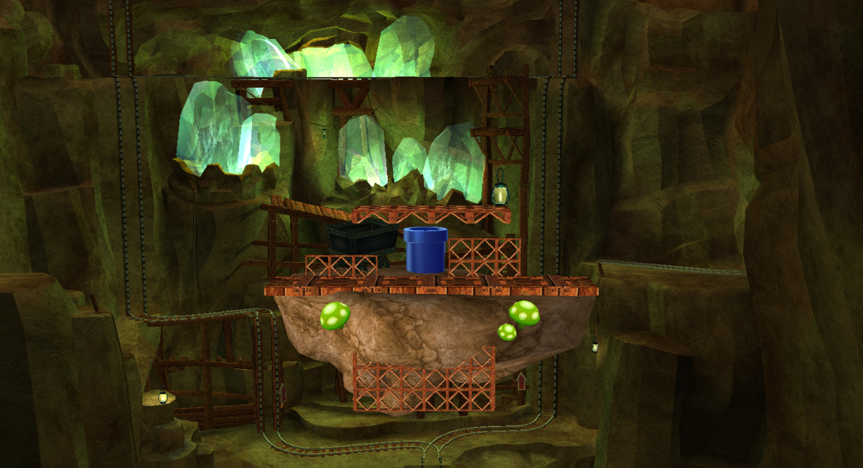 Magma Mine (P+ MC 1:1) Mod for Super Smash Bros. Brawl | Brawl Mods