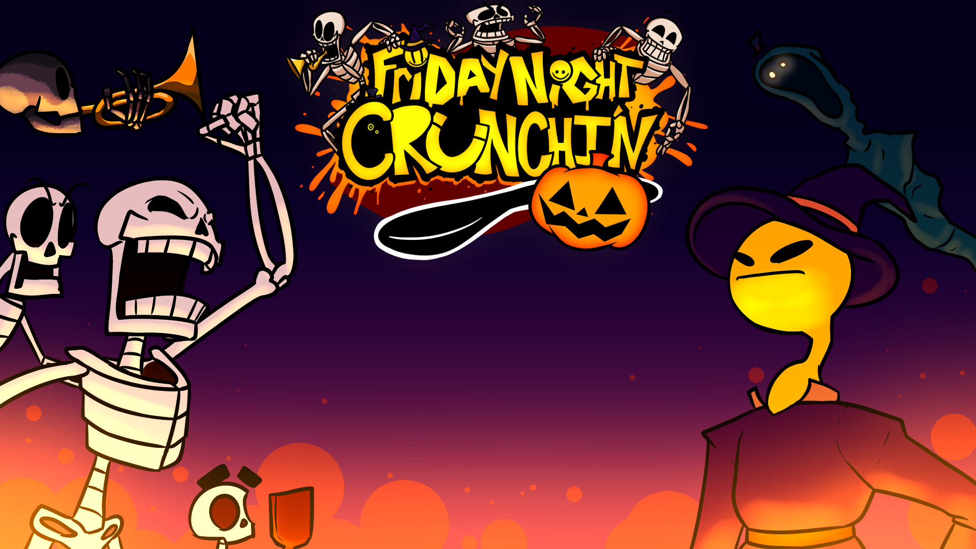 Friday Night Crunchin' (HALLOWEEN HOT FIX) [Friday Night Funkin'] [Mods]