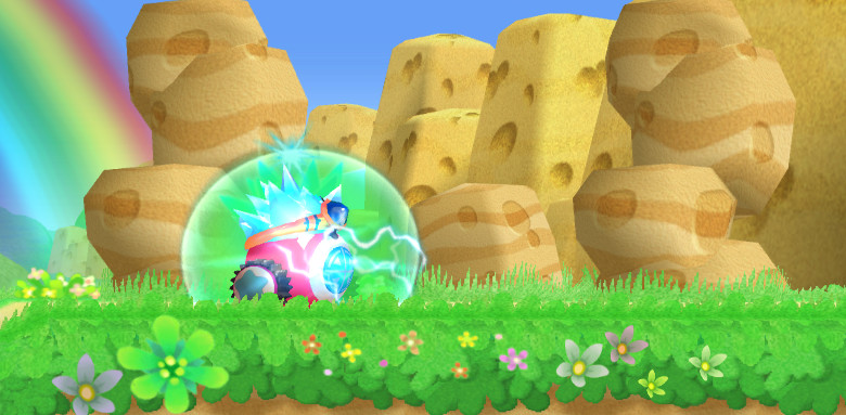 FL Homing Bomb over Kirby [Kirby's Return to Dream Land] [Mods]