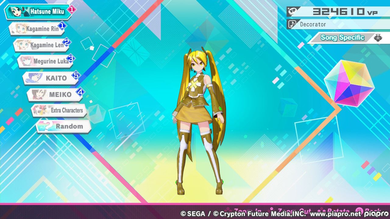 Restore All P-Style, and order the extra Modules Mod for Hatsune Miku: Project Diva Mega39/Mega ...