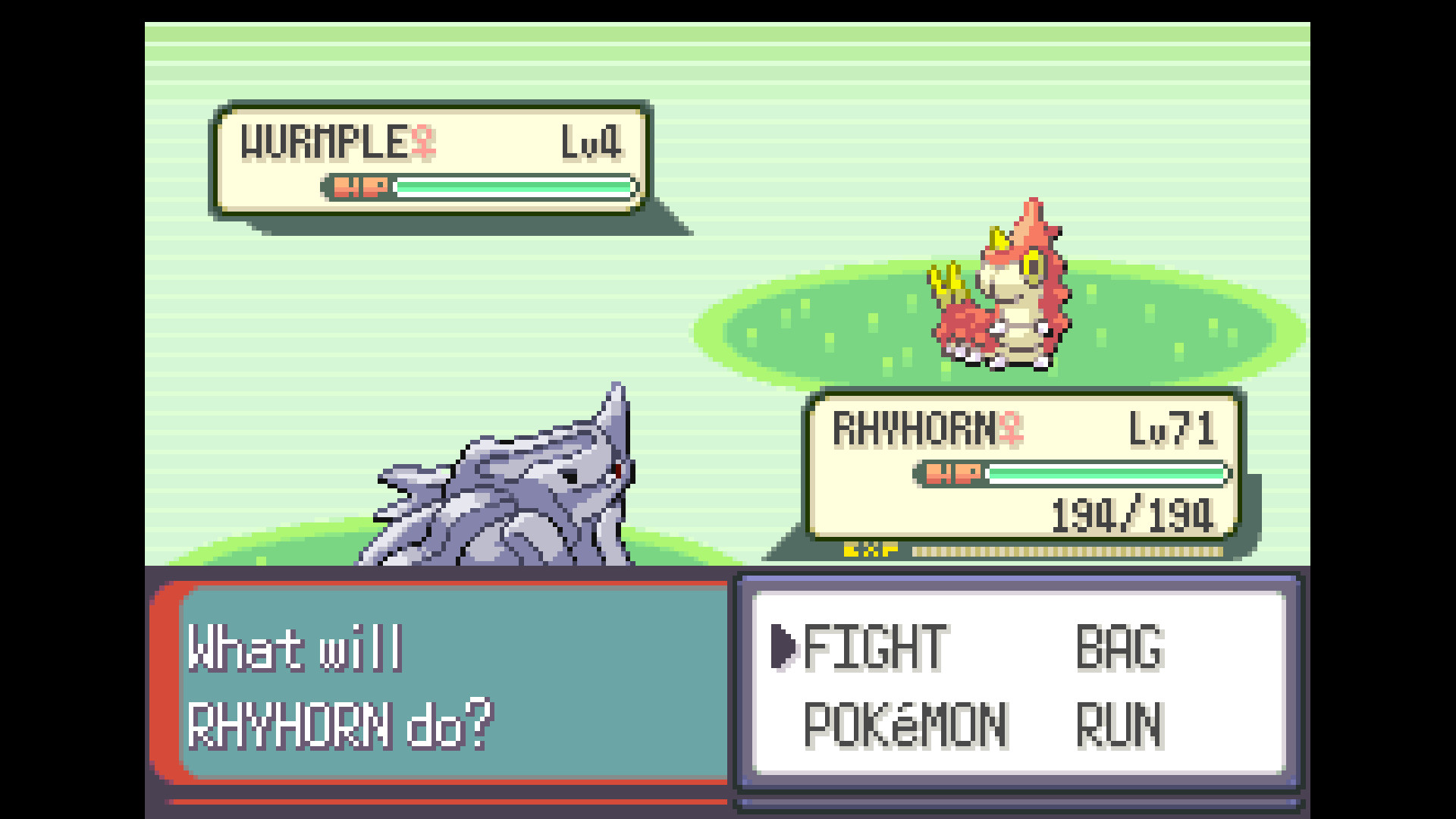 Wild Brock's Rhyhorn [Pokemon Emerald] [Mods]