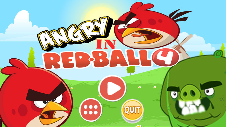 Angry birds in red ball 4 [Red Ball 4] [Mods]