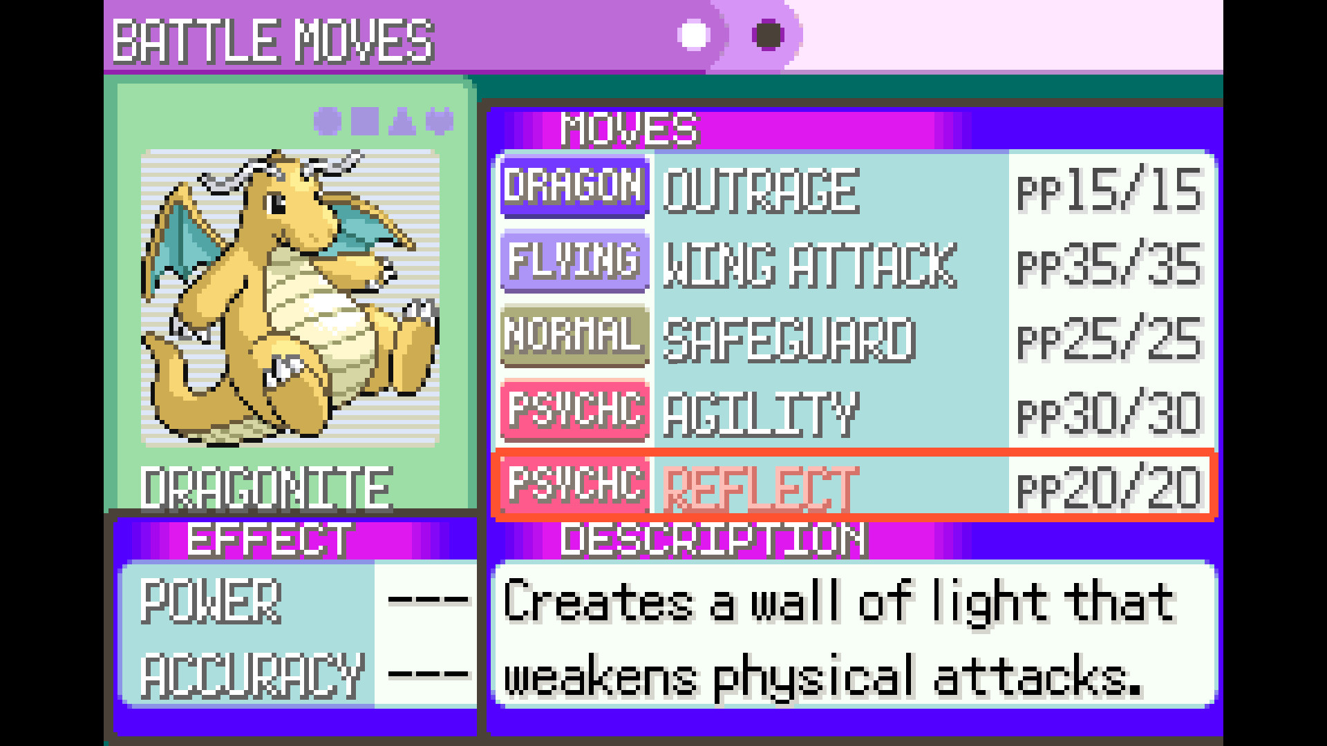 TM33 Teachable Lance's Dragonite Mod for Pokemon Emerald | Emerald Mods