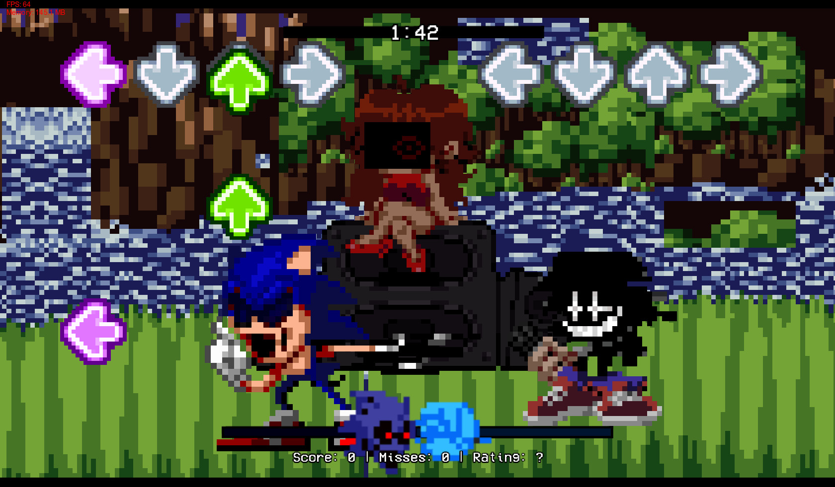 Sonic Pixel Corrupt DEMO [Friday Night Funkin'] [Mods]