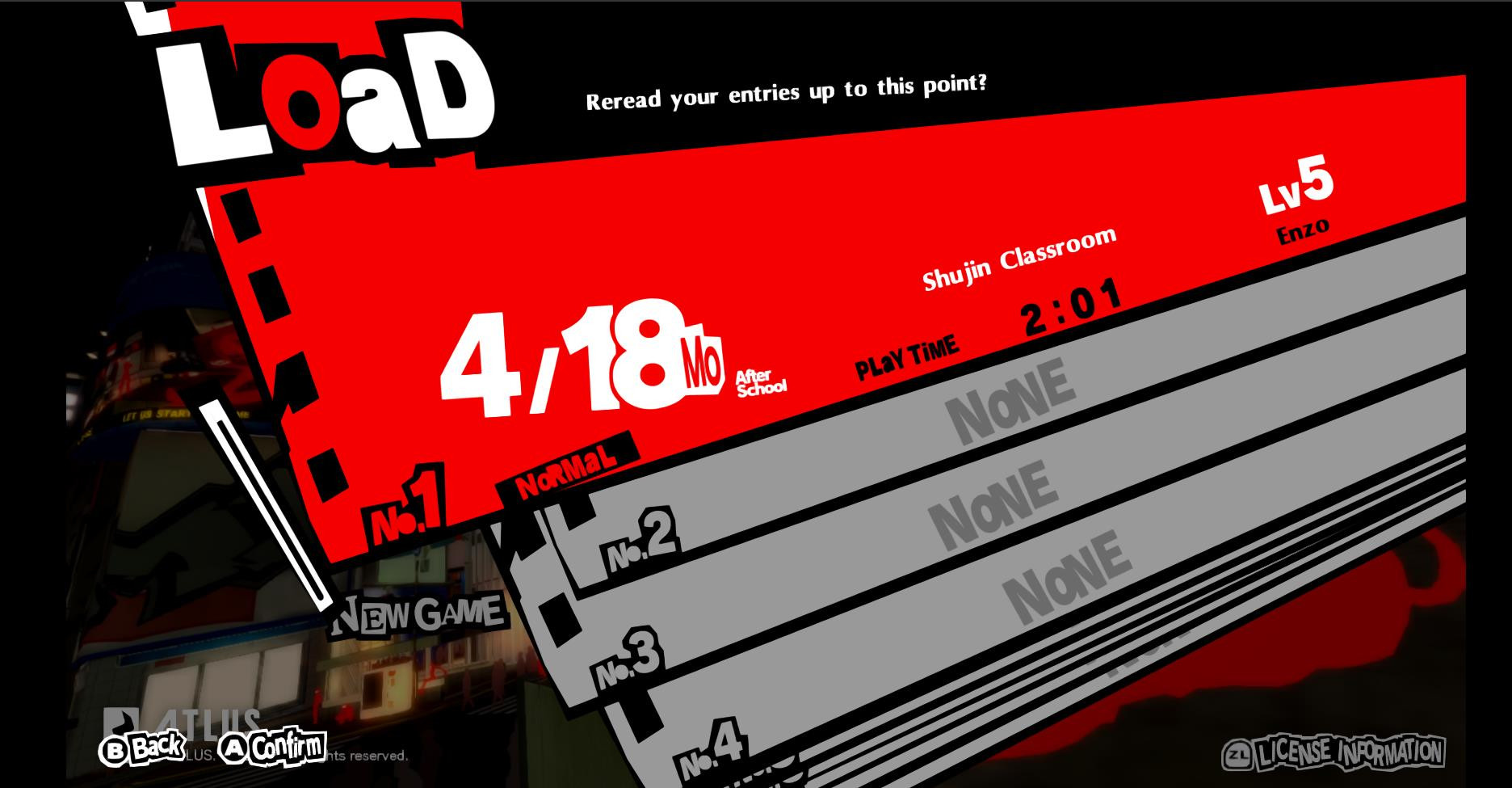 Tutorial Skip Save (NG) Mod for Persona 5 Royal (Switch) | P5RS Mods