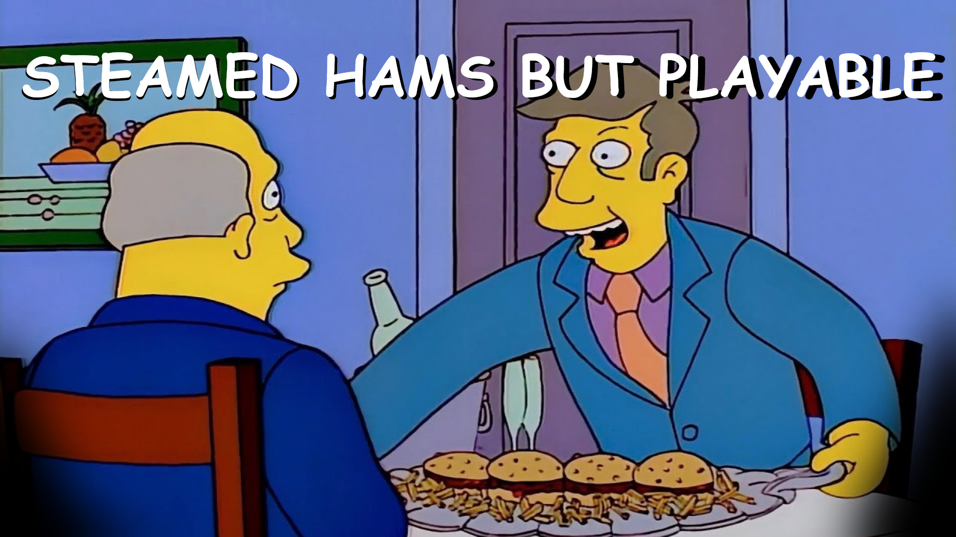Steamed Hams But It's Playable Mod for Friday Night Funkin' | FNF Mods