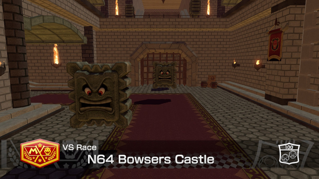 N64 Bowsers Castle (Slimeserver) Mod for Mario Kart 8 Deluxe | MK8D Mods