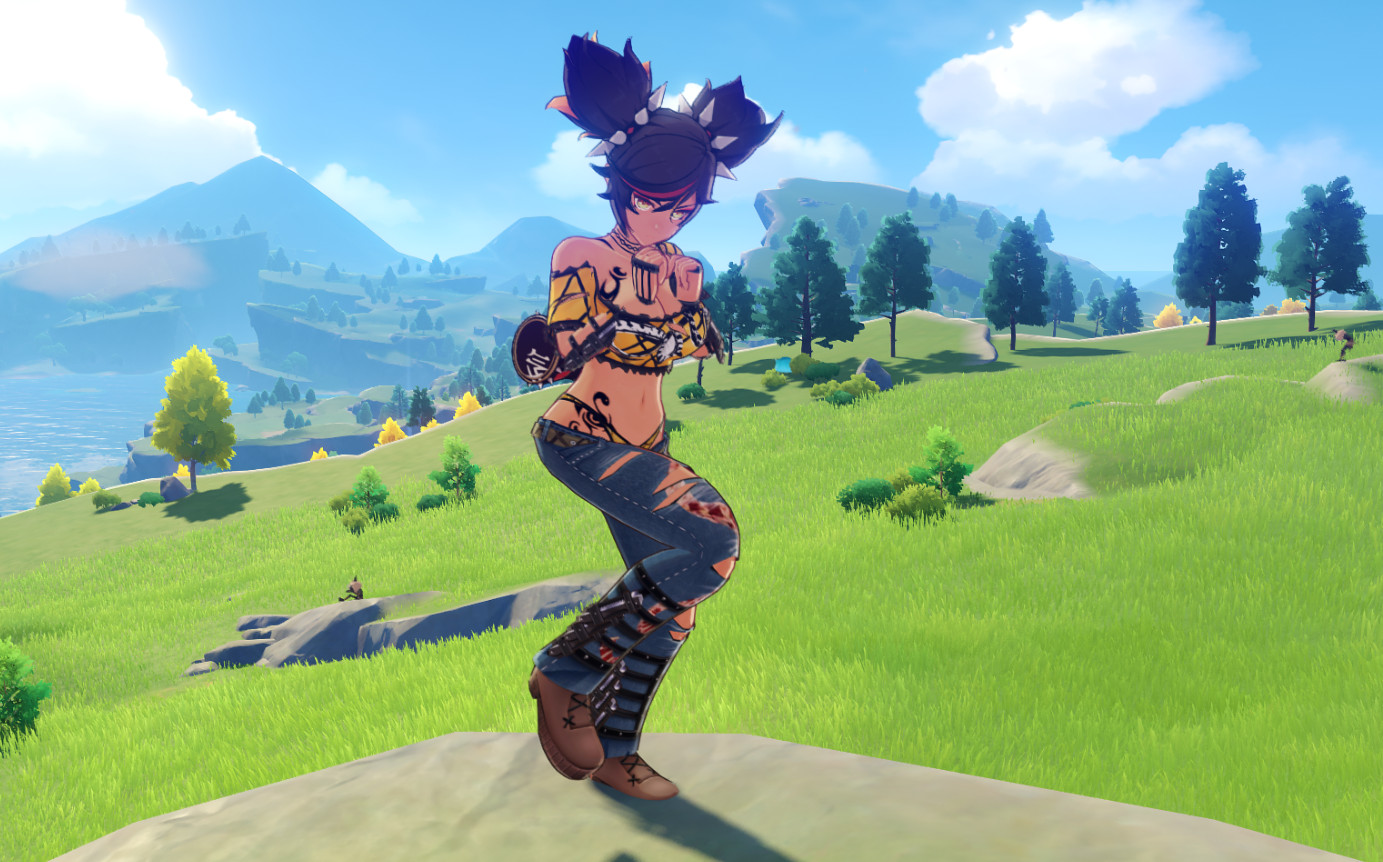 Xinyan Hikage Alternate Outfit Mod for Genshin Impact | GI Mods