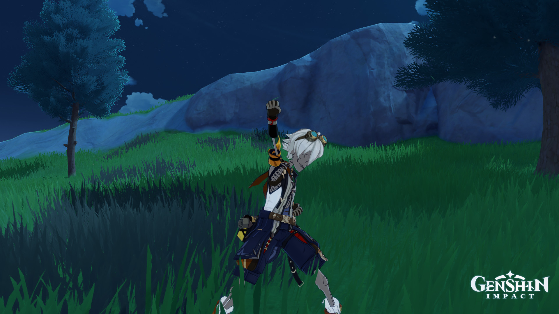 Bennett Skeleton Halloween special Mod for Genshin Impact | GI Mods