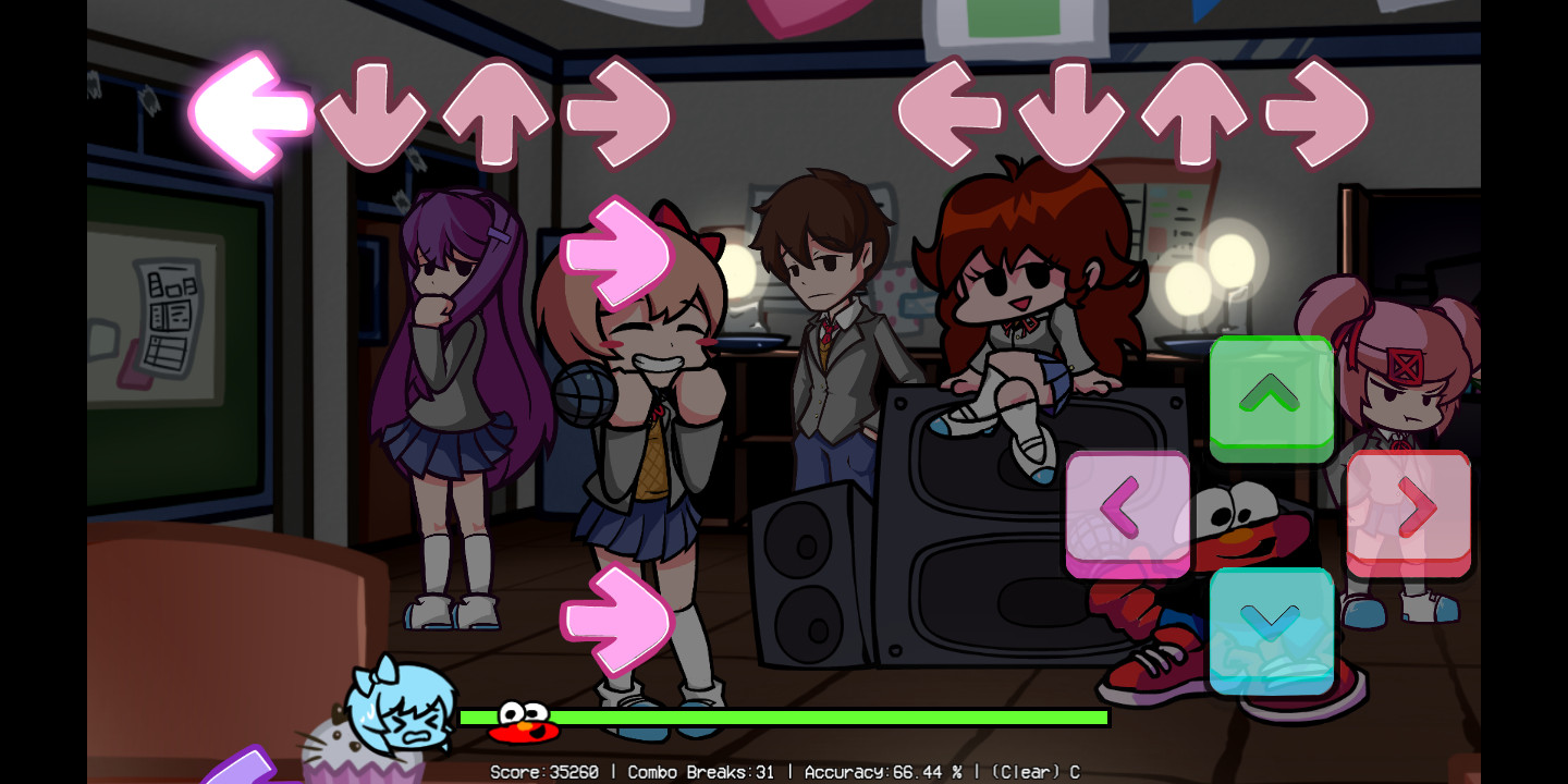 Elmo From Sesame Street Over Boyfriend Mod for Friday Night Funkin ...