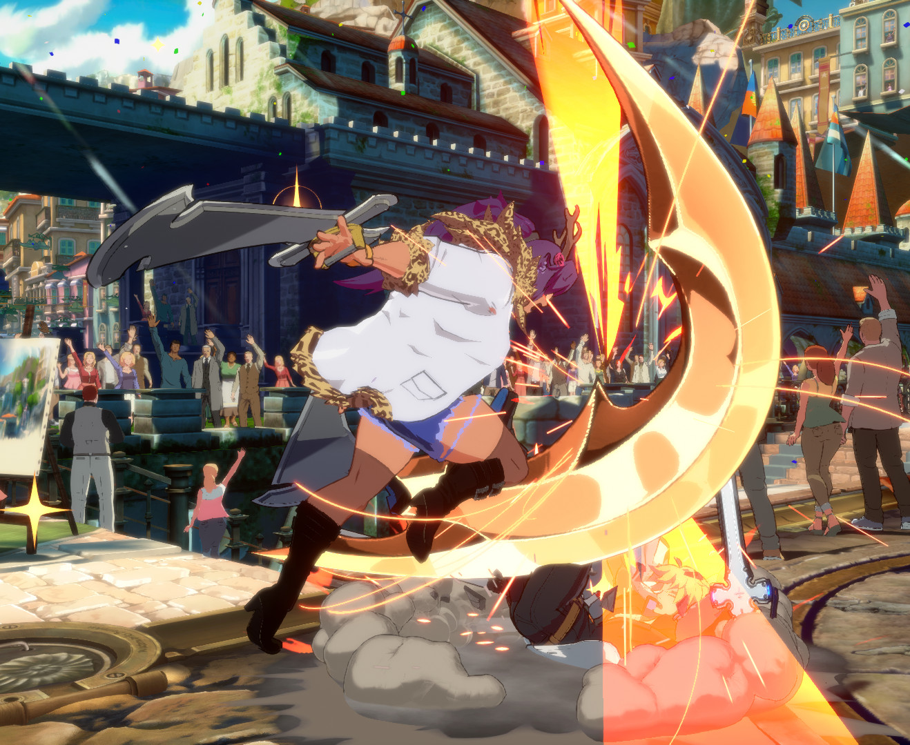 Gyaru Garou Leo Mod for GUILTY GEAR -STRIVE- | GGST Mods