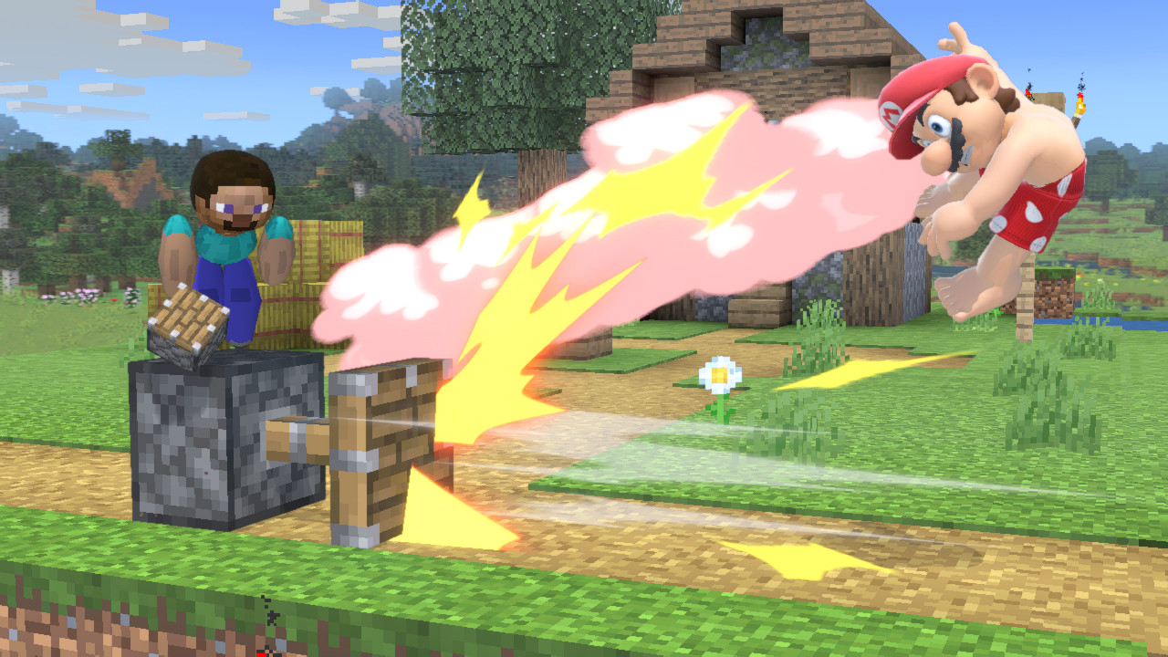 Spherical Steve [Super Smash Bros. Ultimate] [Mods]