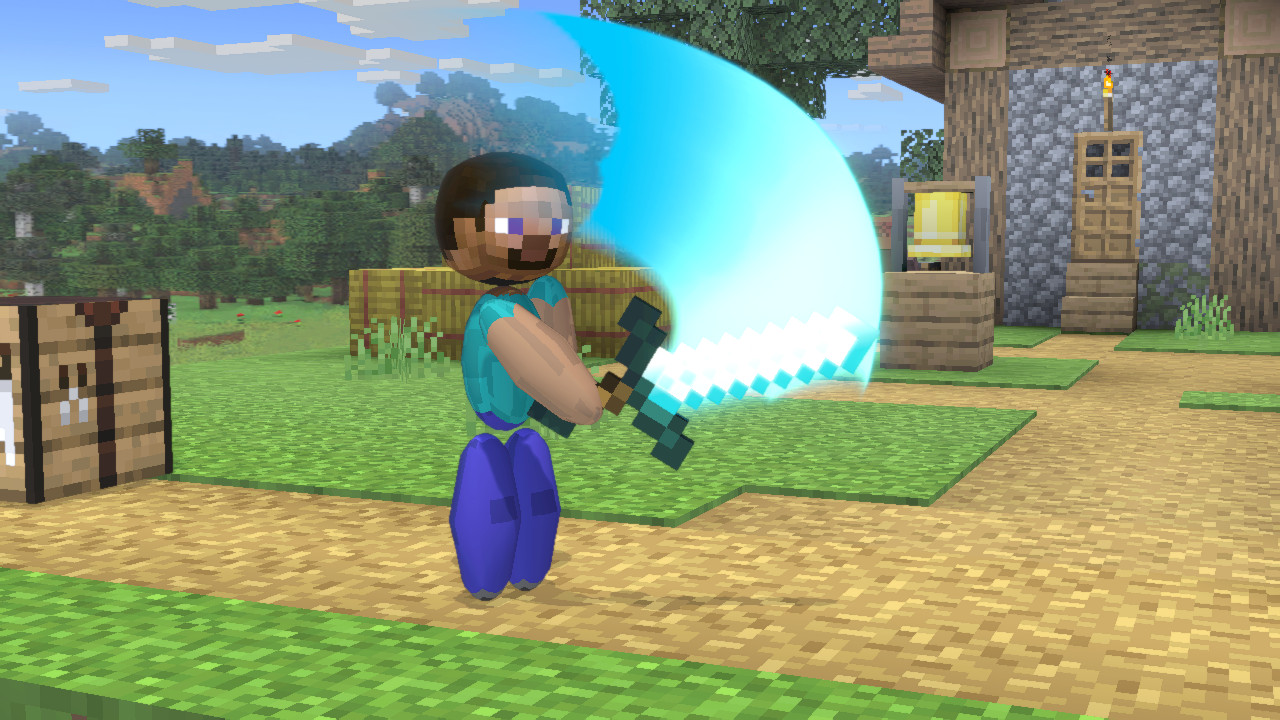 Spherical Steve Mod for Super Smash Bros. Ultimate | SSBU Mods