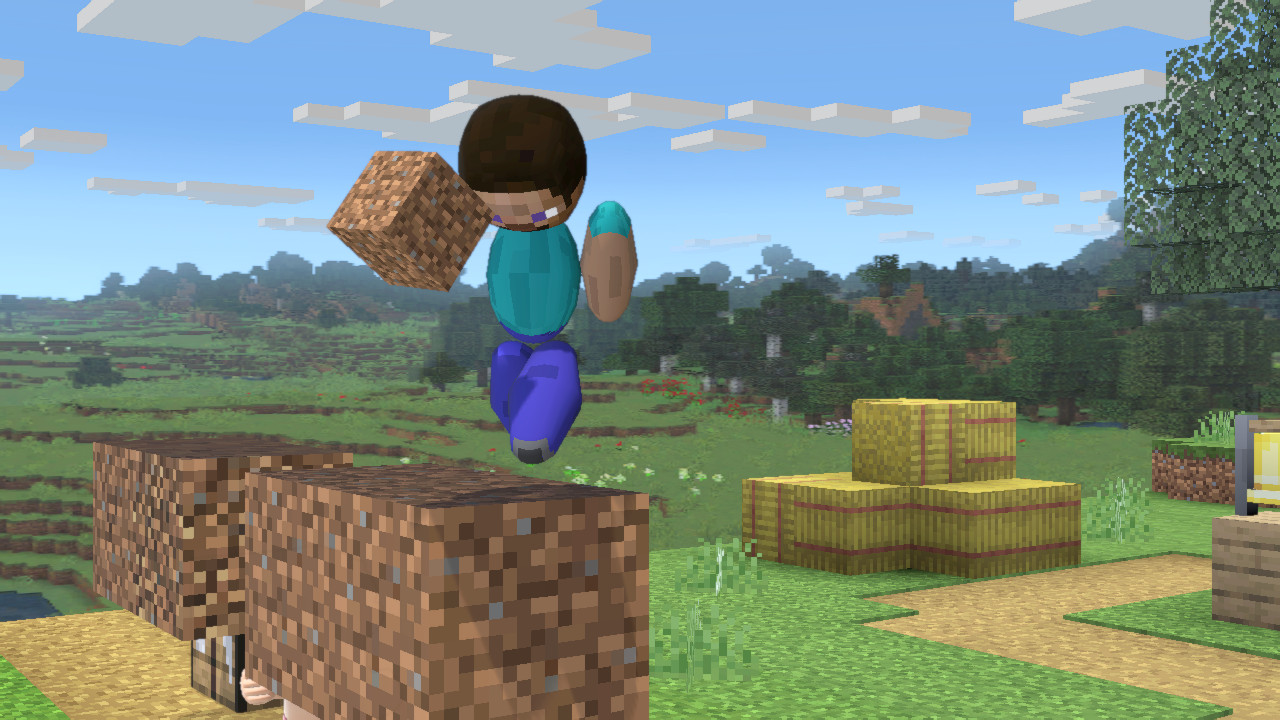 Spherical Steve Mod for Super Smash Bros. Ultimate | SSBU Mods