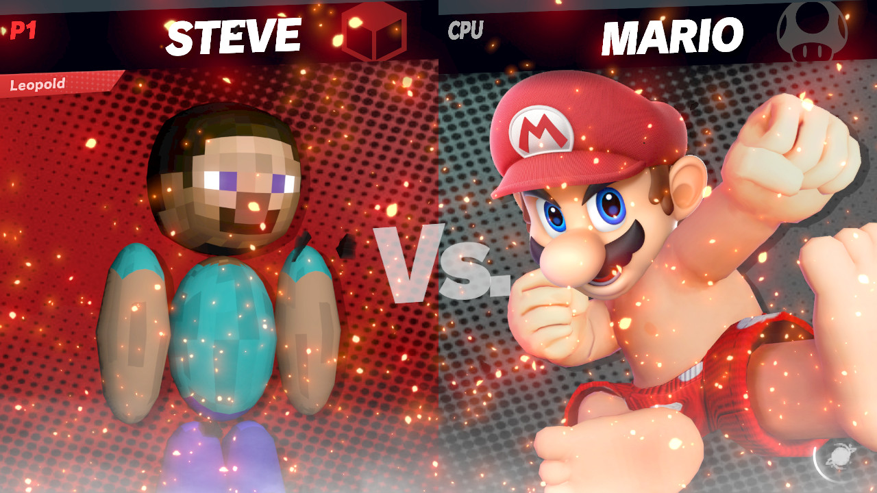 Spherical Steve Mod for Super Smash Bros. Ultimate | SSBU Mods