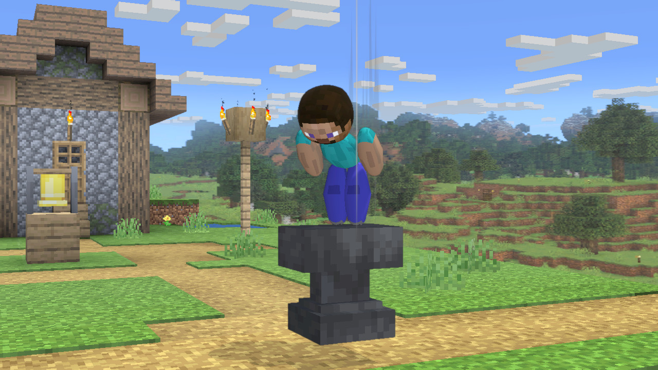 Spherical Steve Mod for Super Smash Bros. Ultimate | SSBU Mods