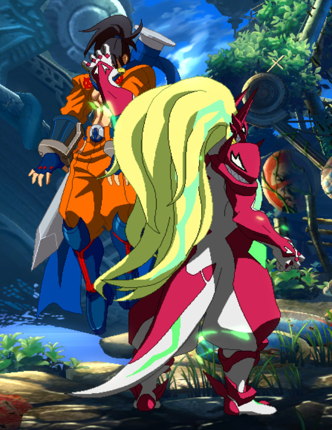 DBZ Broly Color + Voice Mod Pack [BlazBlue Centralfiction] [Mods]