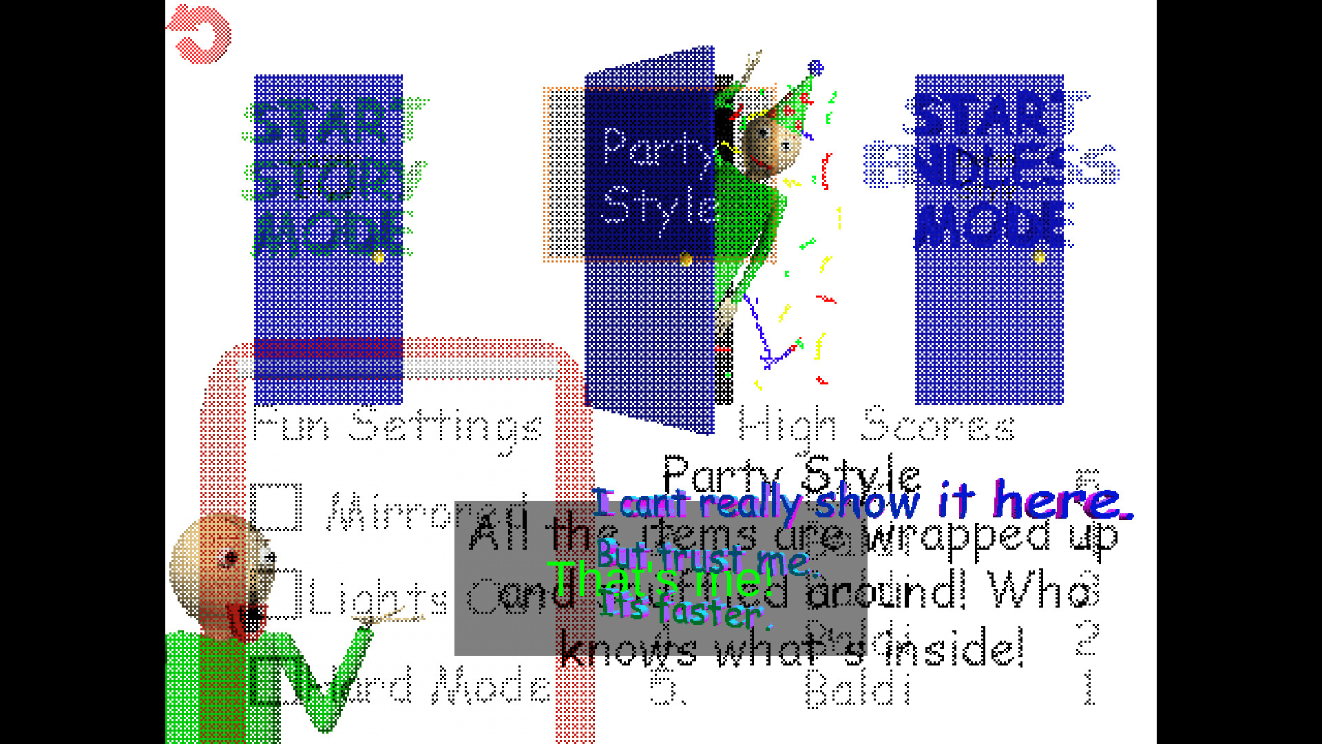 (BBCR) Speed Up The Dither Transition Mod for Baldi's Basics | Baldi Mods