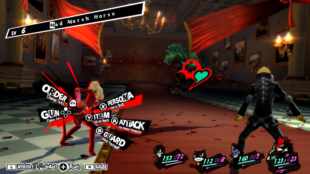 Epic Partypanel In Color -Switch Version- [Persona 5 Royal (Switch)] [Mods]