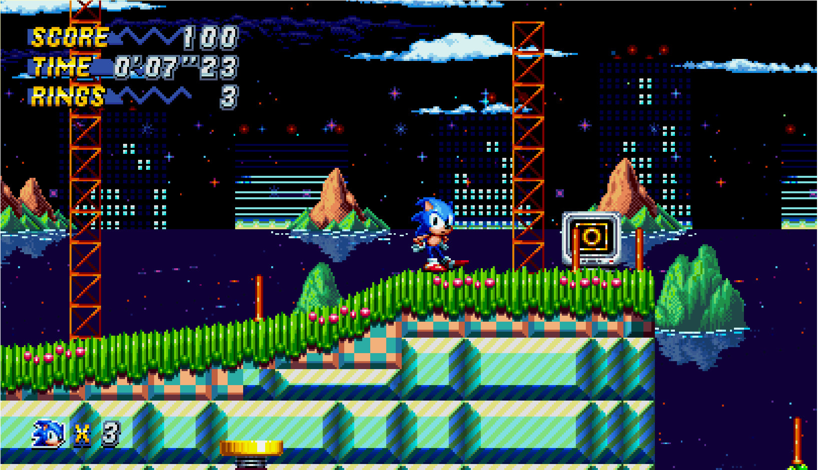Sonic Chaos Gigapolis Zone Edition [Sonic Chaos] [Mods]