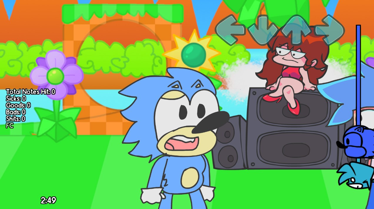 FNF : Vs Skoin The Hedgehog DEMO Mod for Friday Night Funkin' | FNF Mods