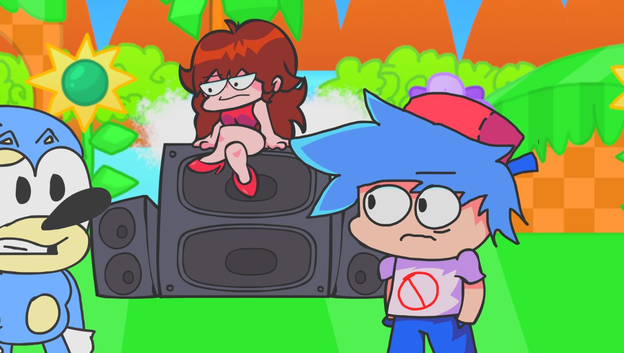 FNF : Vs Skoin The Hedgehog DEMO [Friday Night Funkin'] [Mods]