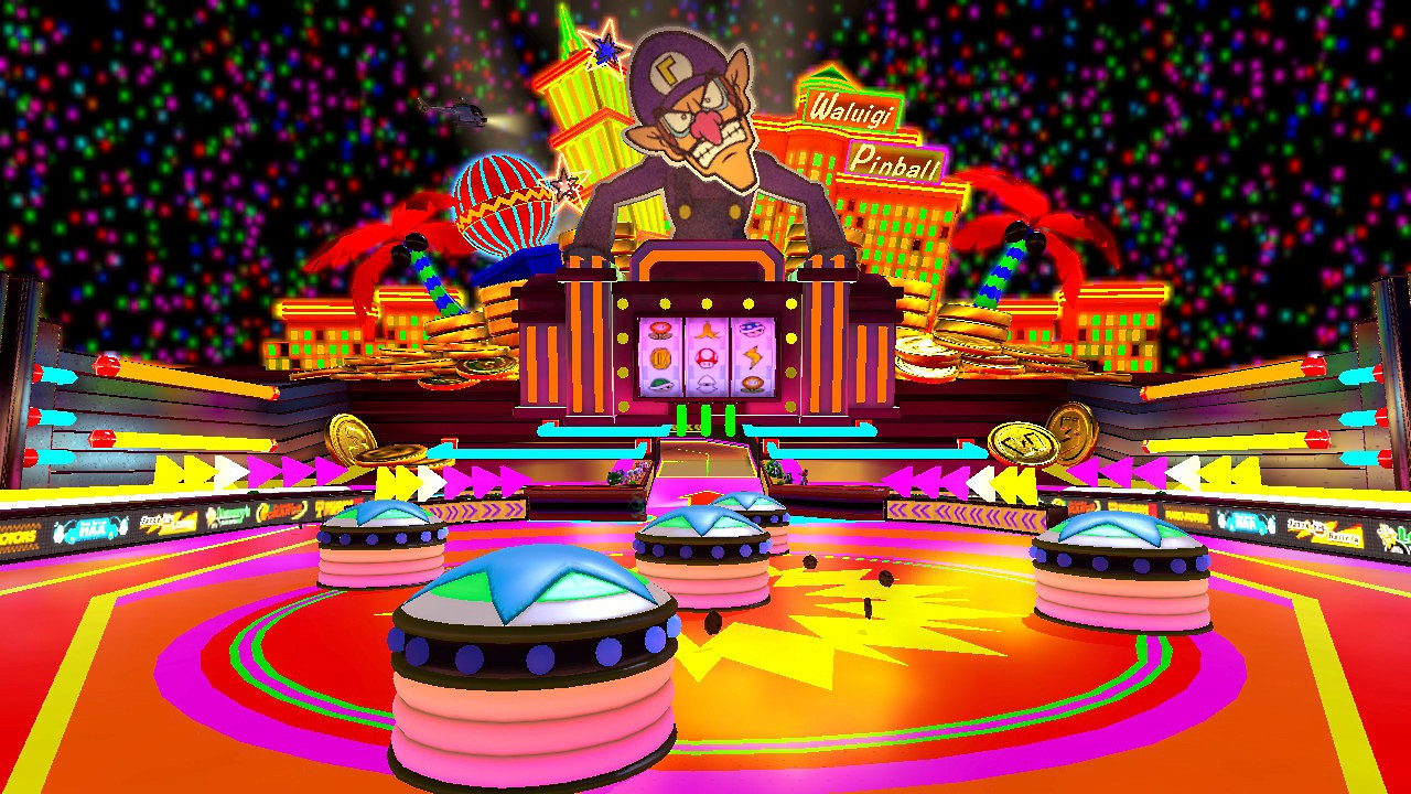Nightly Waluigi Pinball Mod for Mario Kart 8 Deluxe | MK8D Mods