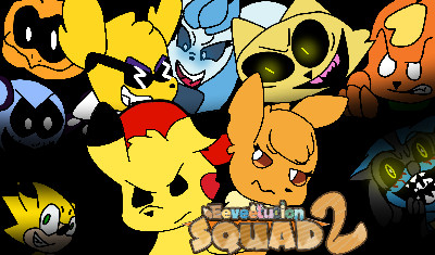 eeveelutionsquad FNF EDITION Mod for Friday Night Funkin' | FNF Mods