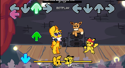 eeveelutionsquad FNF EDITION Mod for Friday Night Funkin' | FNF Mods