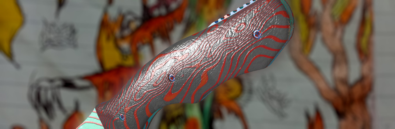 MW2019 Damascus Combat Knife Mod for Counter-Strike: Source | CS:S Mods