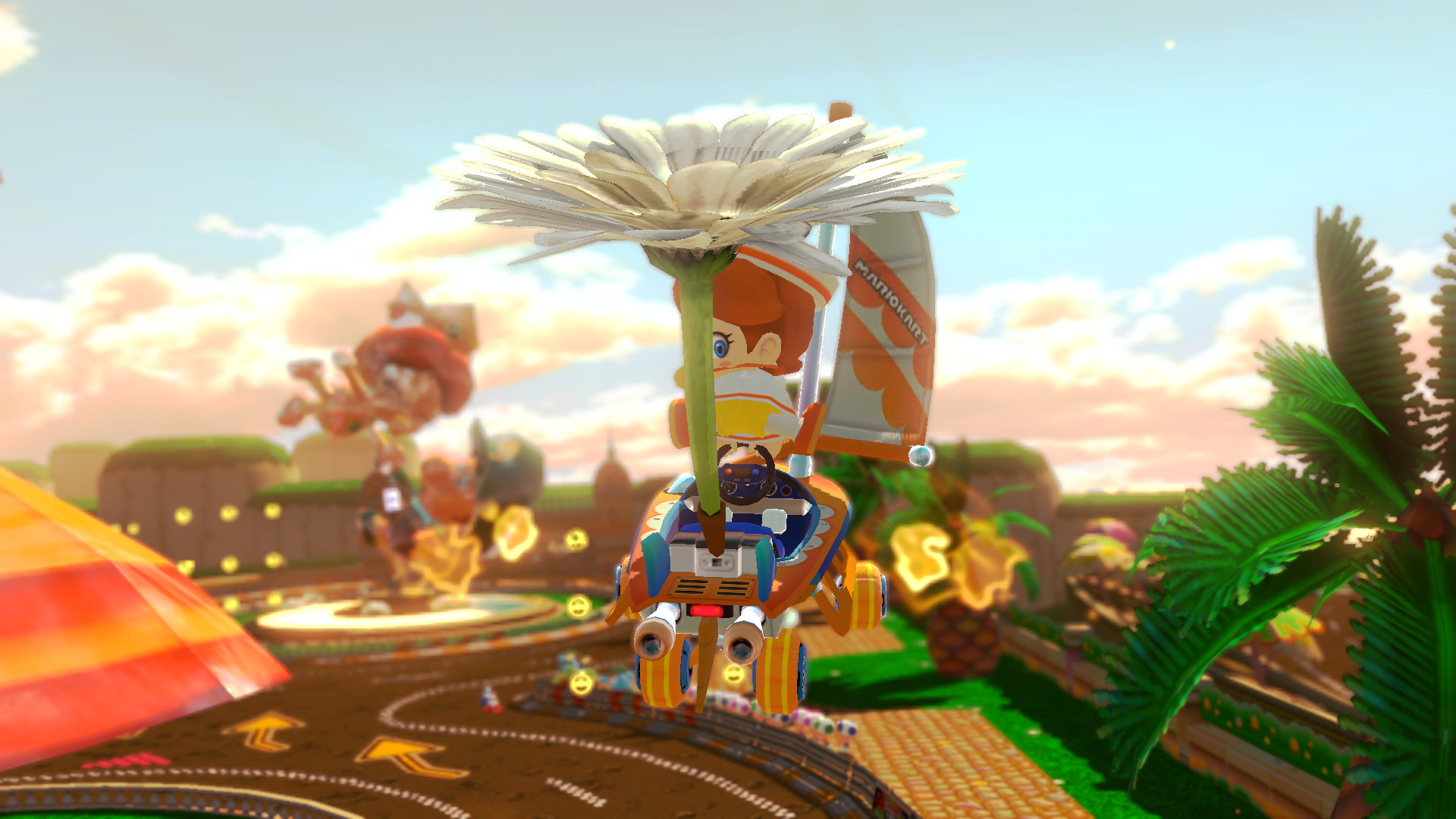 Baby Daisy (Sailor) Mod for Mario Kart 8 Deluxe | MK8D Mods