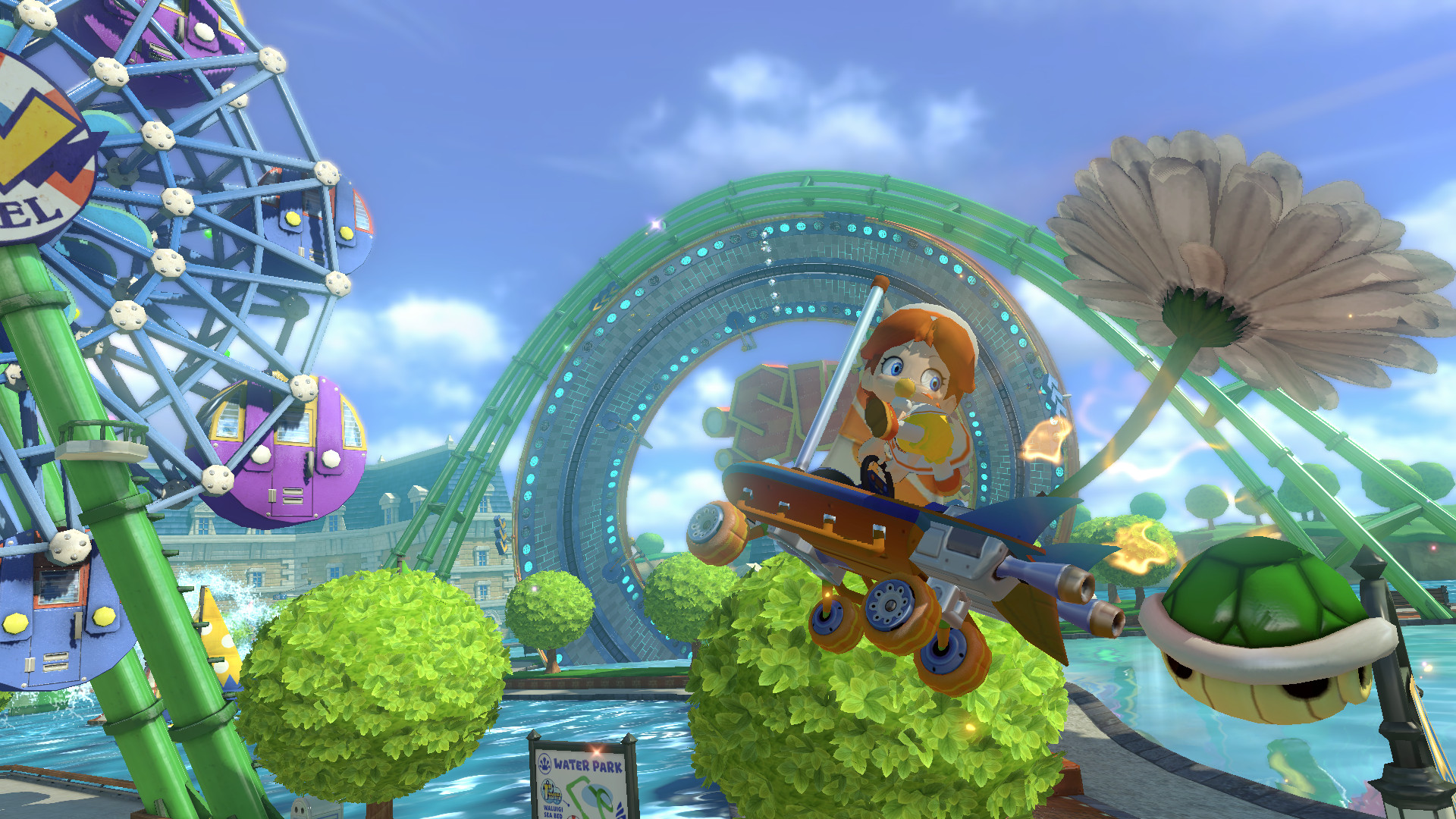 Baby Daisy (Sailor) Mod for Mario Kart 8 Deluxe | MK8D Mods