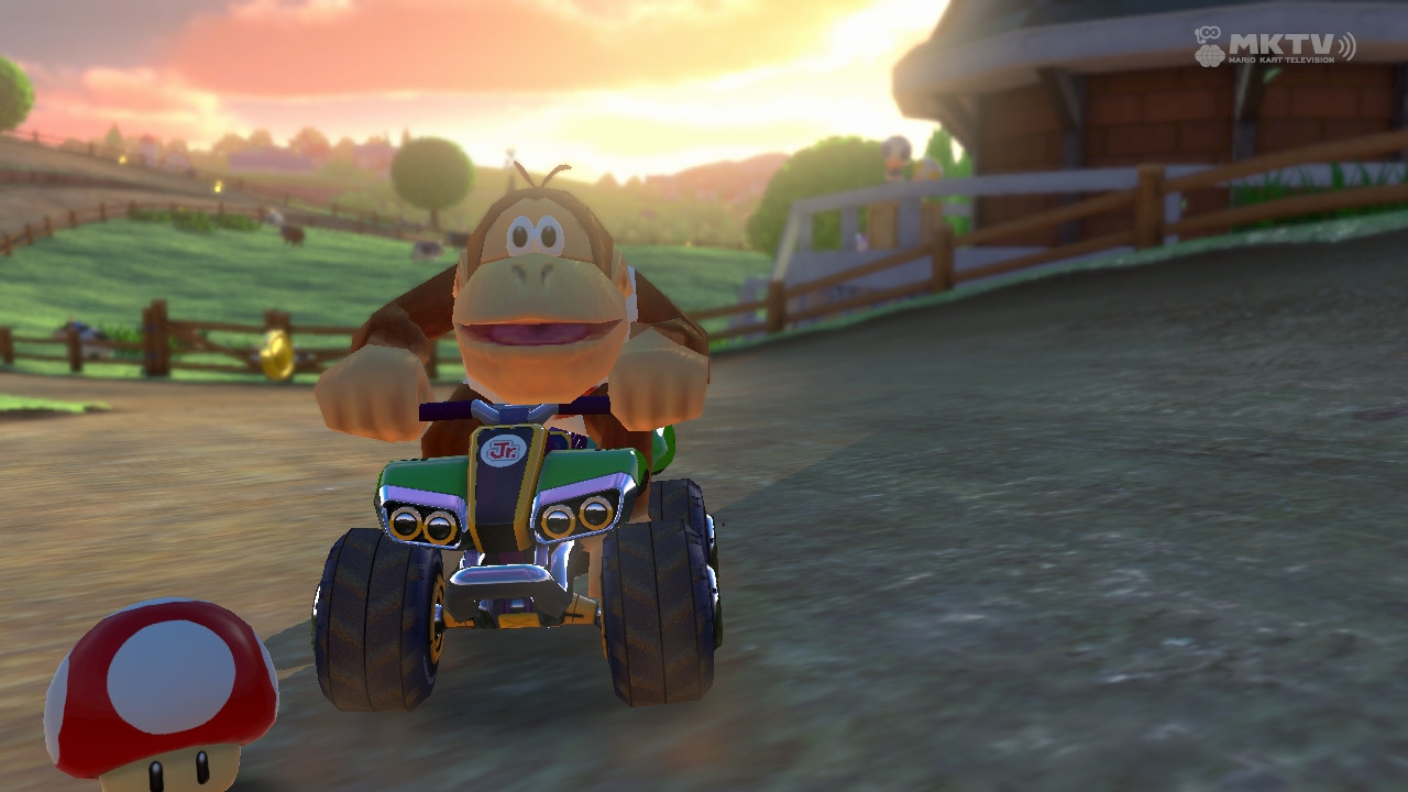 3D Donkey Kong JR Mod for Mario Kart 8 Deluxe | MK8D Mods