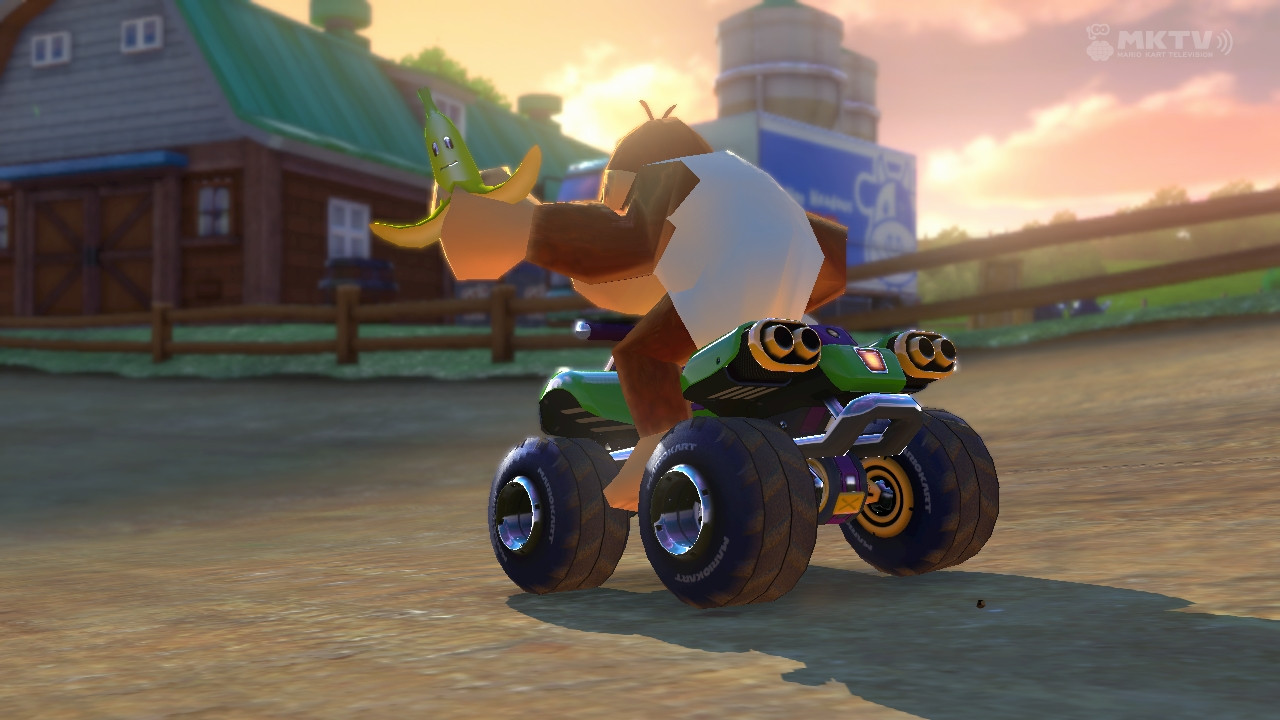 3D Donkey Kong JR Mod for Mario Kart 8 Deluxe | MK8D Mods