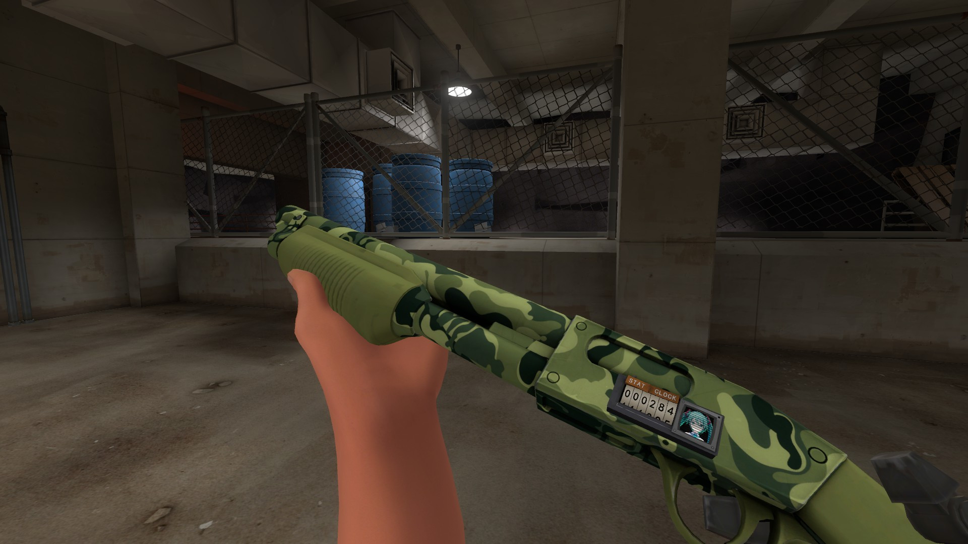 Hatsune Miku Stat Clock Mod for Team Fortress 2 | TF2 Mods