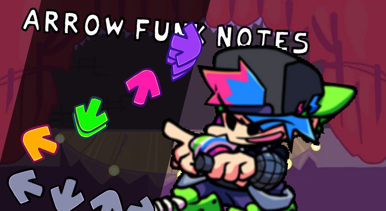 Arrow Funk Notes + Pixel Mod For Friday Night Funkin' | Fnf Mods