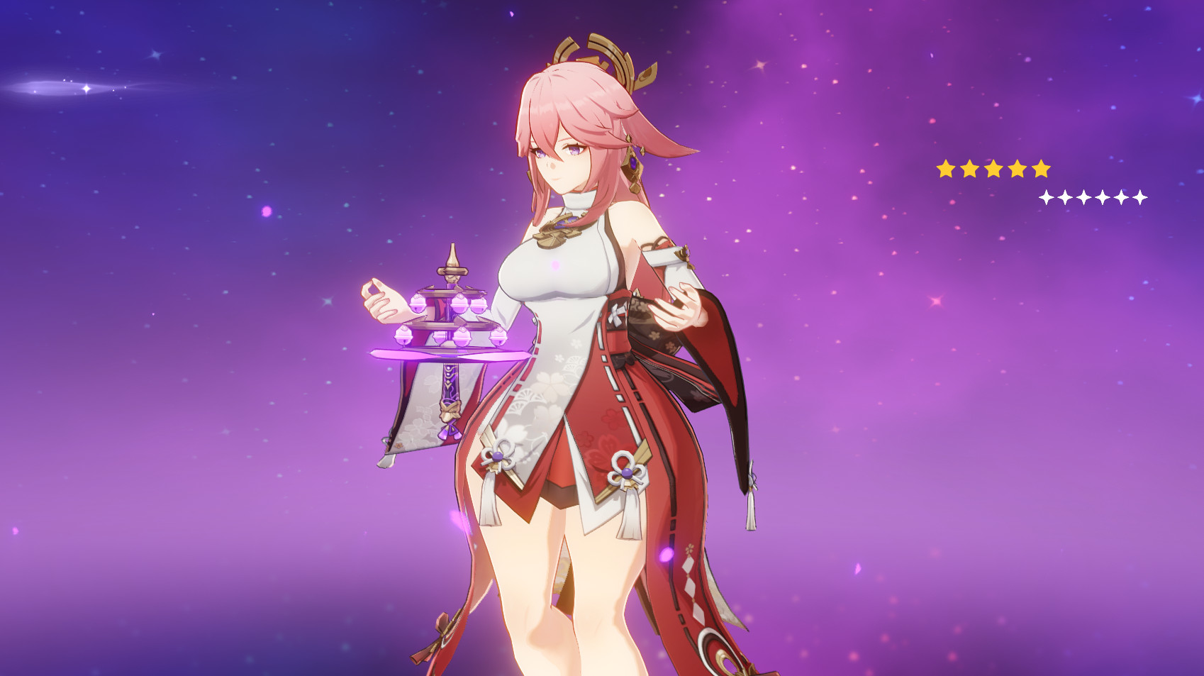 Thicc/Bottom Heavy Yae Miko Mod for Genshin Impact | GI Mods