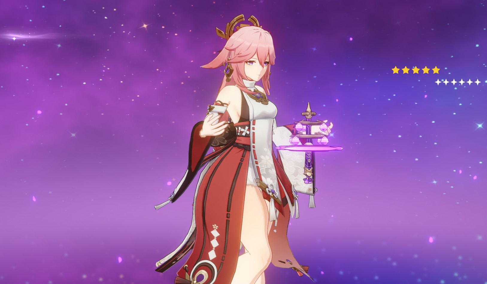 Thicc/Bottom Heavy Yae Miko Mod for Genshin Impact | GI Mods