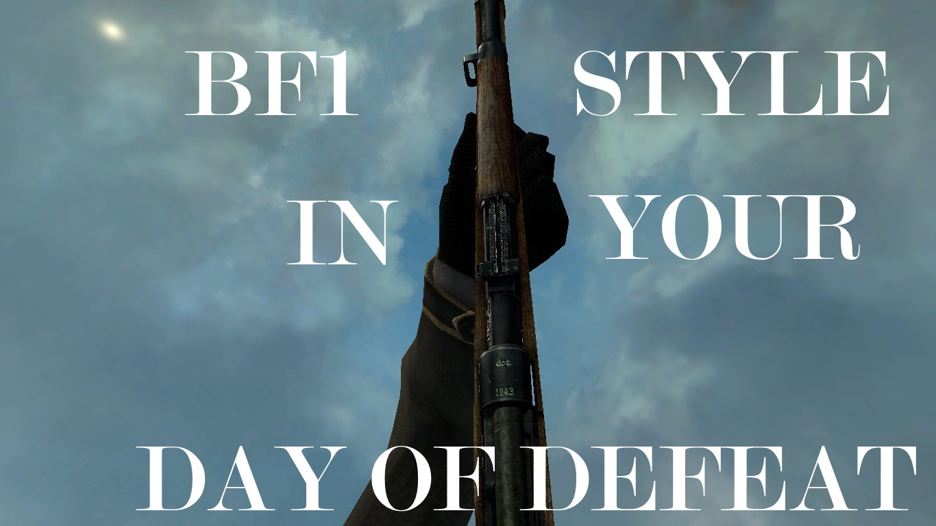 Kar98: Original Remake Animations Mod for Day of Defeat: Source | DoD:S Mods