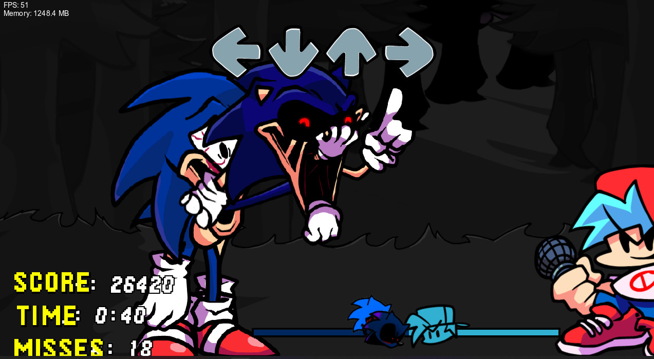 Vs Sonic.exe Back To Hell Mod for Friday Night Funkin' | FNF Mods