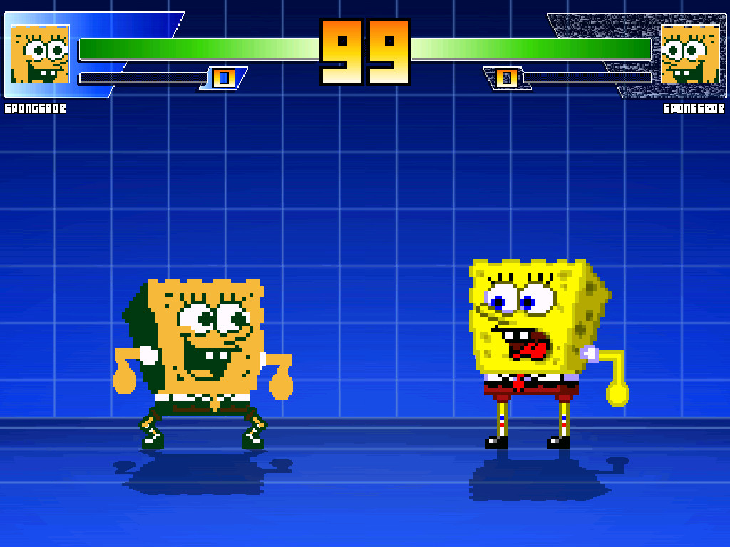 SSB2 Palette for Infantry00's SpongeBob Mod for M.U.G.E.N | MUGEN Mods