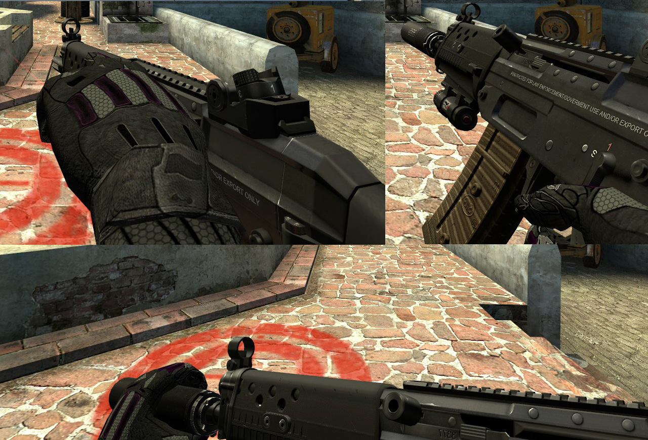 SG552 CQC Mod for Counter-Strike: Source | CS:S Mods