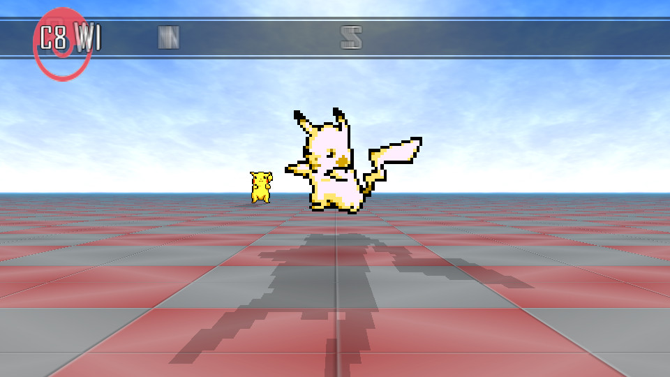 Pikachu's Retro Costume (Pokemon Yellow (GBC)) Mod for Super Smash Bros ...