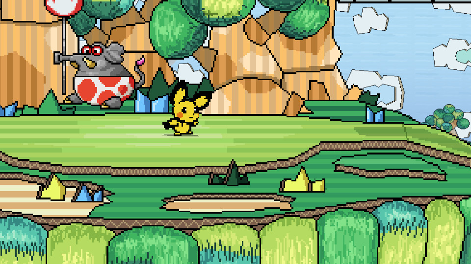 Pichu's Retro Costume (Pokemon Gold and Silver) Mod for Super Smash ...