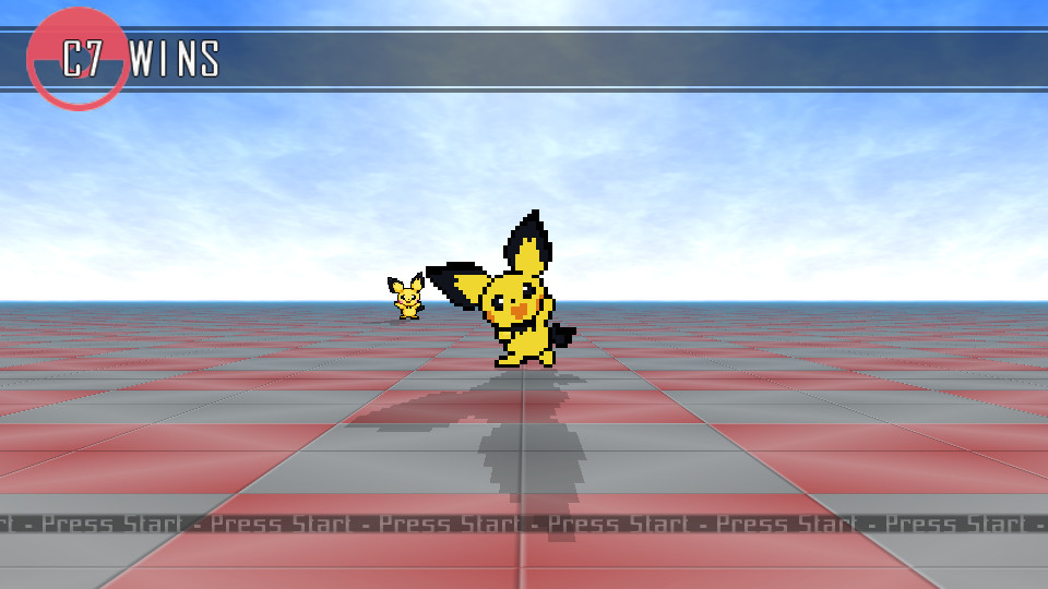 Pichu's Retro Costume (Pokemon Gold and Silver) Mod for Super Smash ...