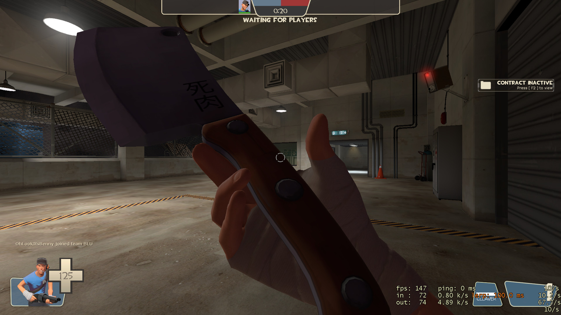 Scout's old first person animation lol Mod for Team Fortress 2 | TF2 Mods